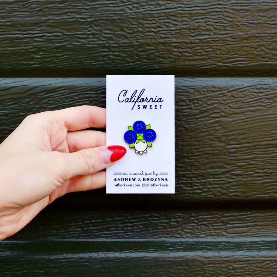 California Sweet│Rather Keen pins – Miss Hero Holliday