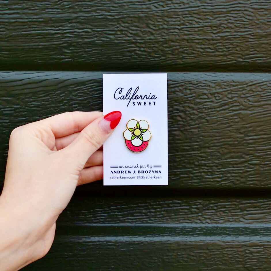 California Sweet│Rather Keen pins – Miss Hero Holliday